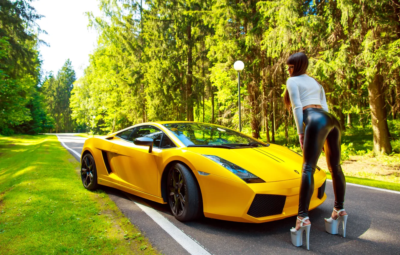 Wallpaper girl, sweetheart, model, Wallpaper, Shoes, brown hair, Heels ...