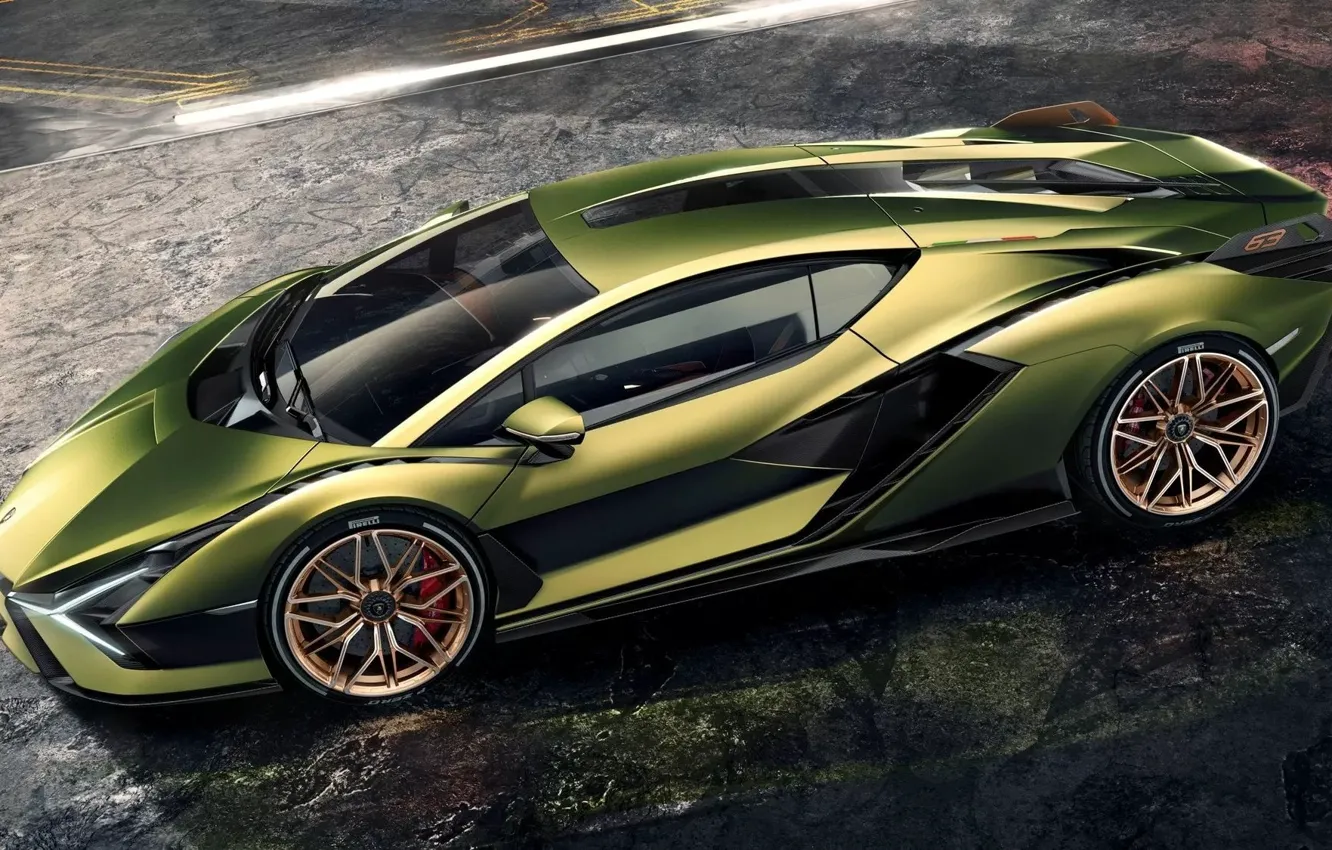 Wallpaper Lamborghini, side view, super Kar, Sian, Lamborghini Sian ...