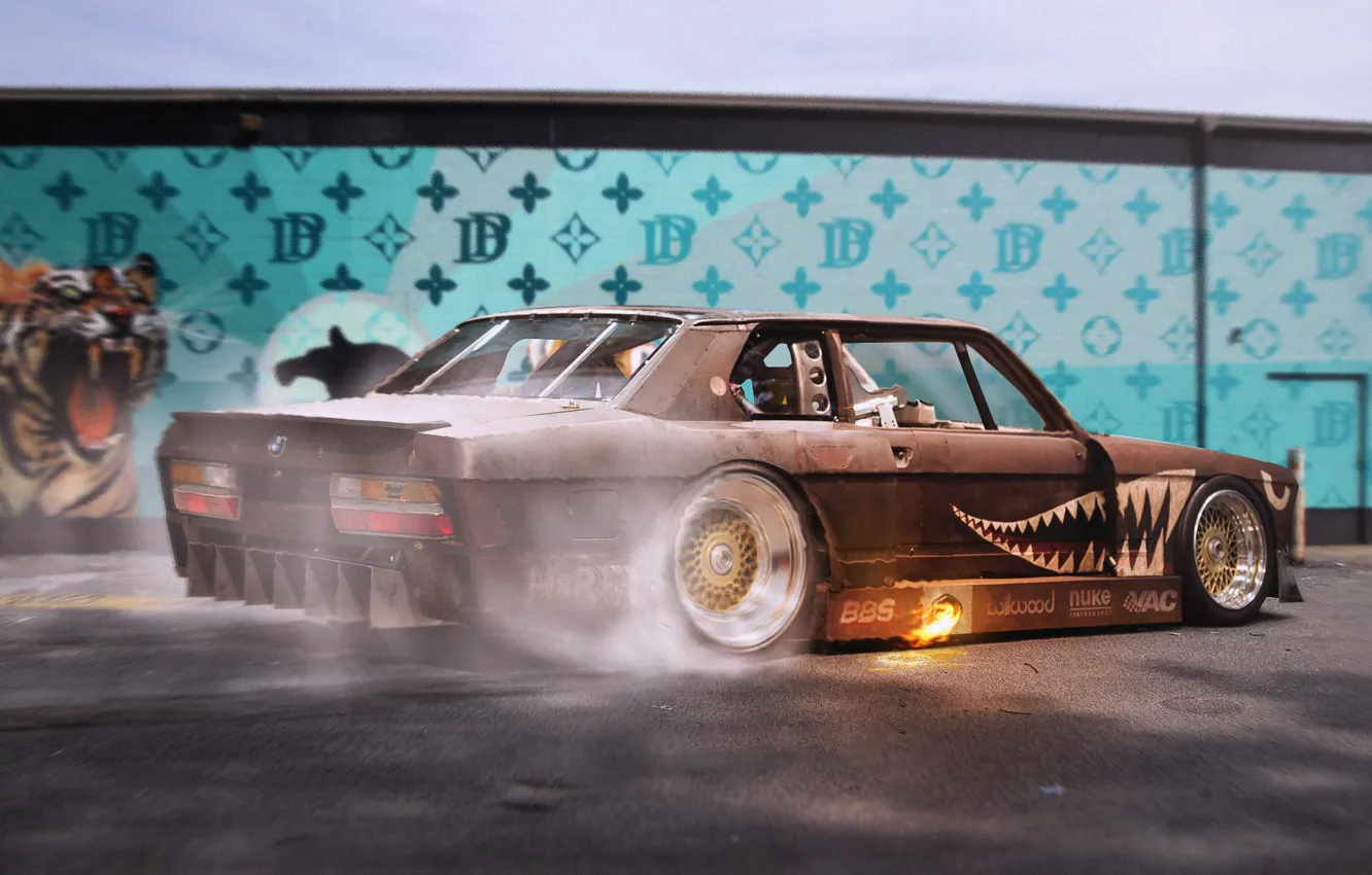 Wallpaper Burnout, BMW, Car, BBS, Wheels, Rear for mobile and desktop ...