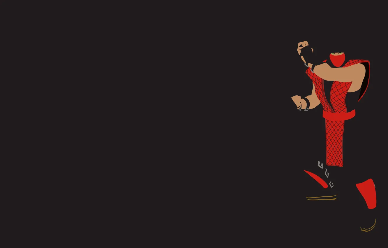 Wallpaper red, Mortal Kombat, classic, ninja, Ermac for mobile and ...
