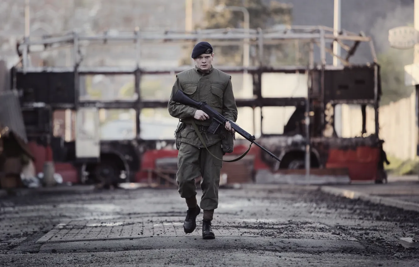 Wallpaper street, soldiers, Jack O'connell for mobile and desktop ...