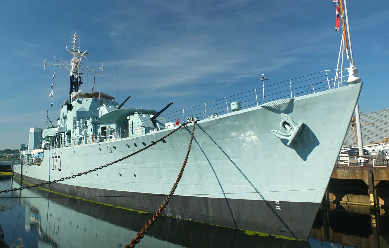 Wallpaper destroyer, The Royal Navy, HMS Cavalier for mobile and ...