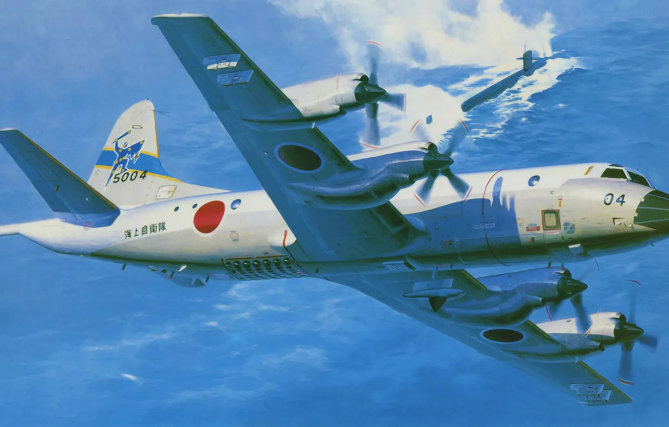 Wallpaper airplane, aviation, patrol, Lockheed P-3 Orion for mobile and ...