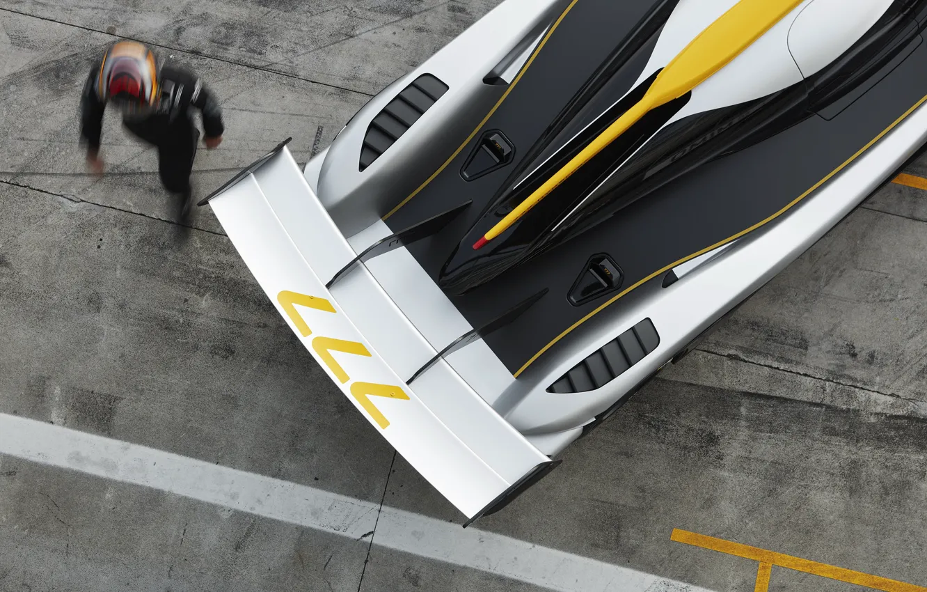 Wallpaper 2023, rear wing, 777 hypercar for mobile and desktop, section ...