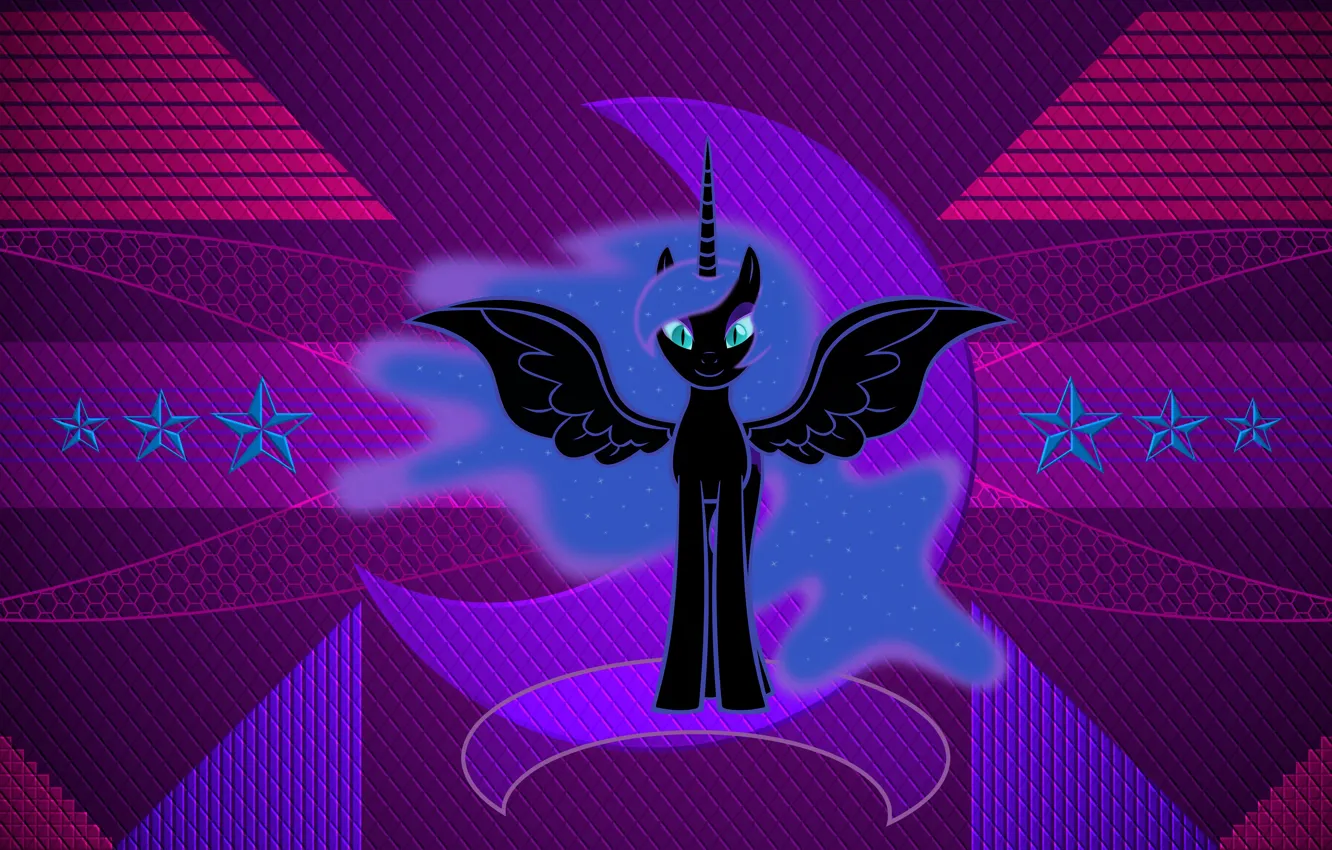 Wallpaper background, pony, My Little Pony, My sweet pony, black pony ...
