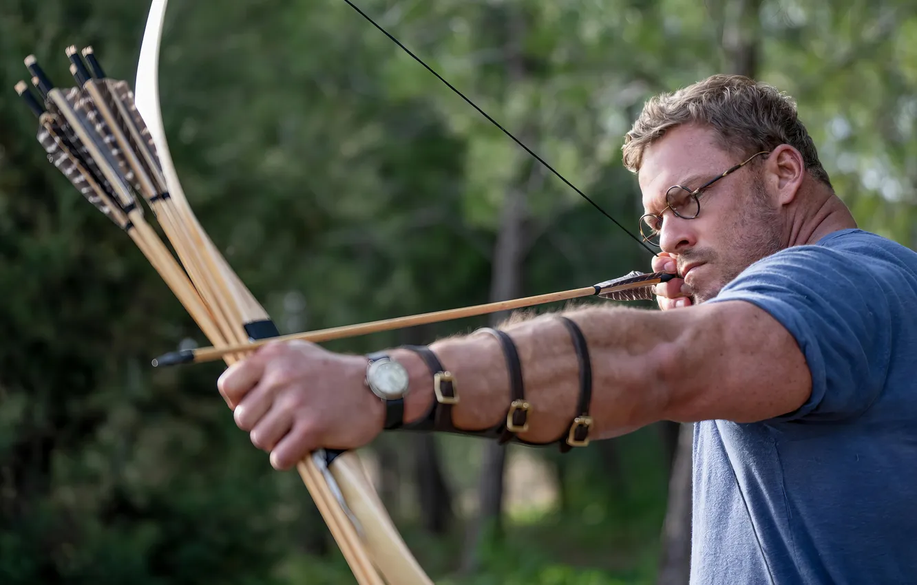 Wallpaper bow, Arrow, Alan Ritchson for mobile and desktop, section ...