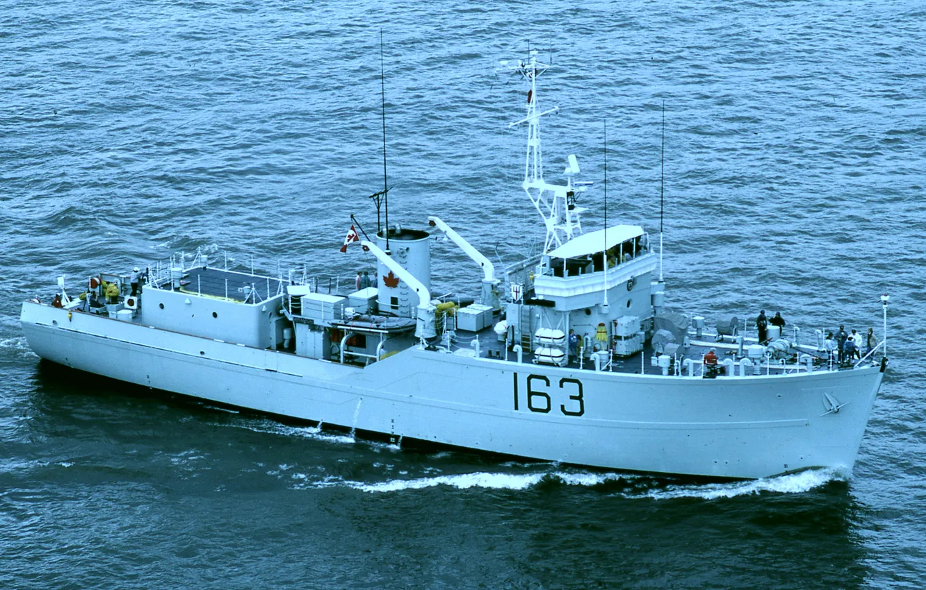 Wallpaper Canada, minesweeper, The Royal Navy, HMCS Miramichi for ...
