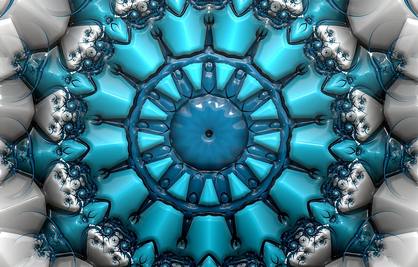 Wallpaper abstraction, pattern, fractals, fractal, geometry, ornament ...