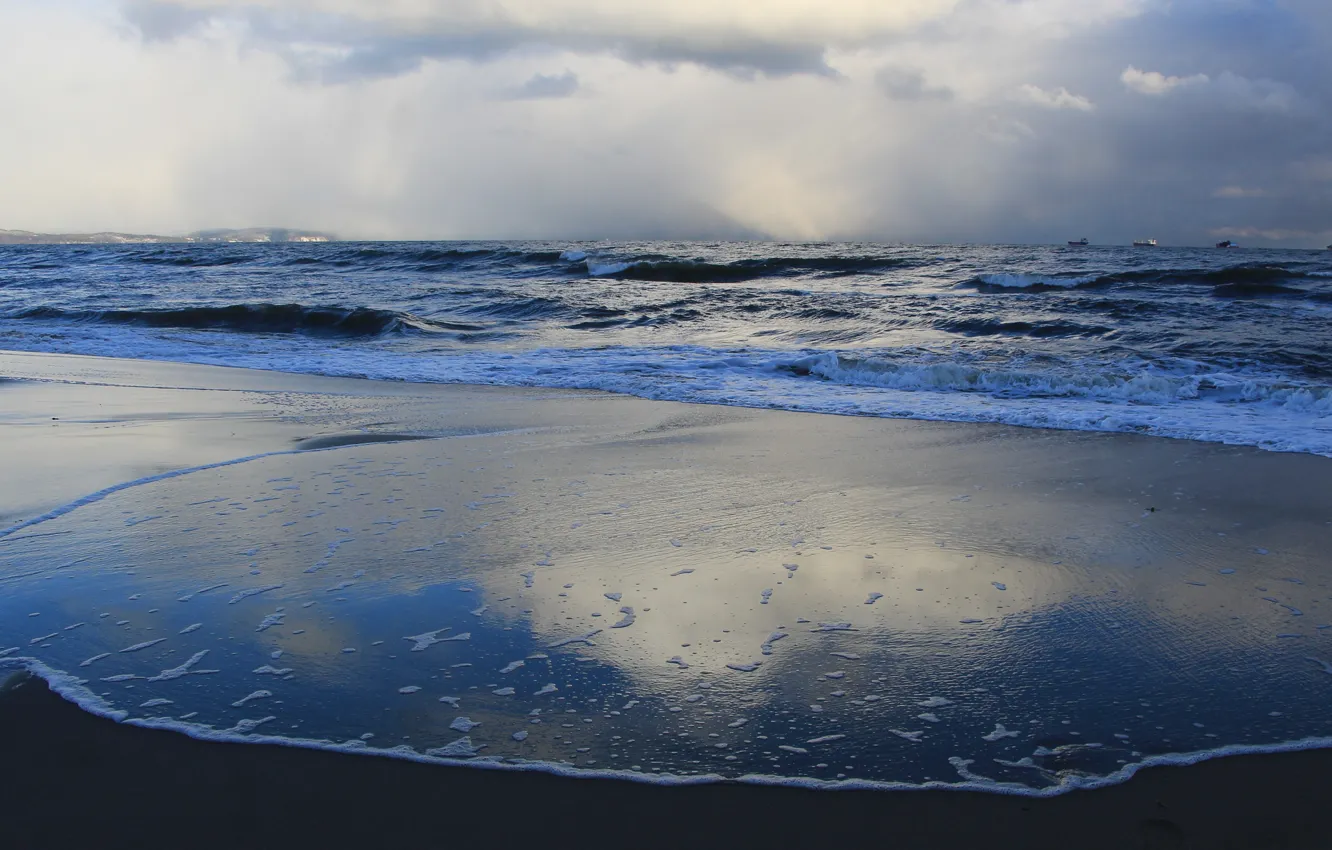 Wallpaper beach, sea, ocean, water, wave for mobile and desktop ...