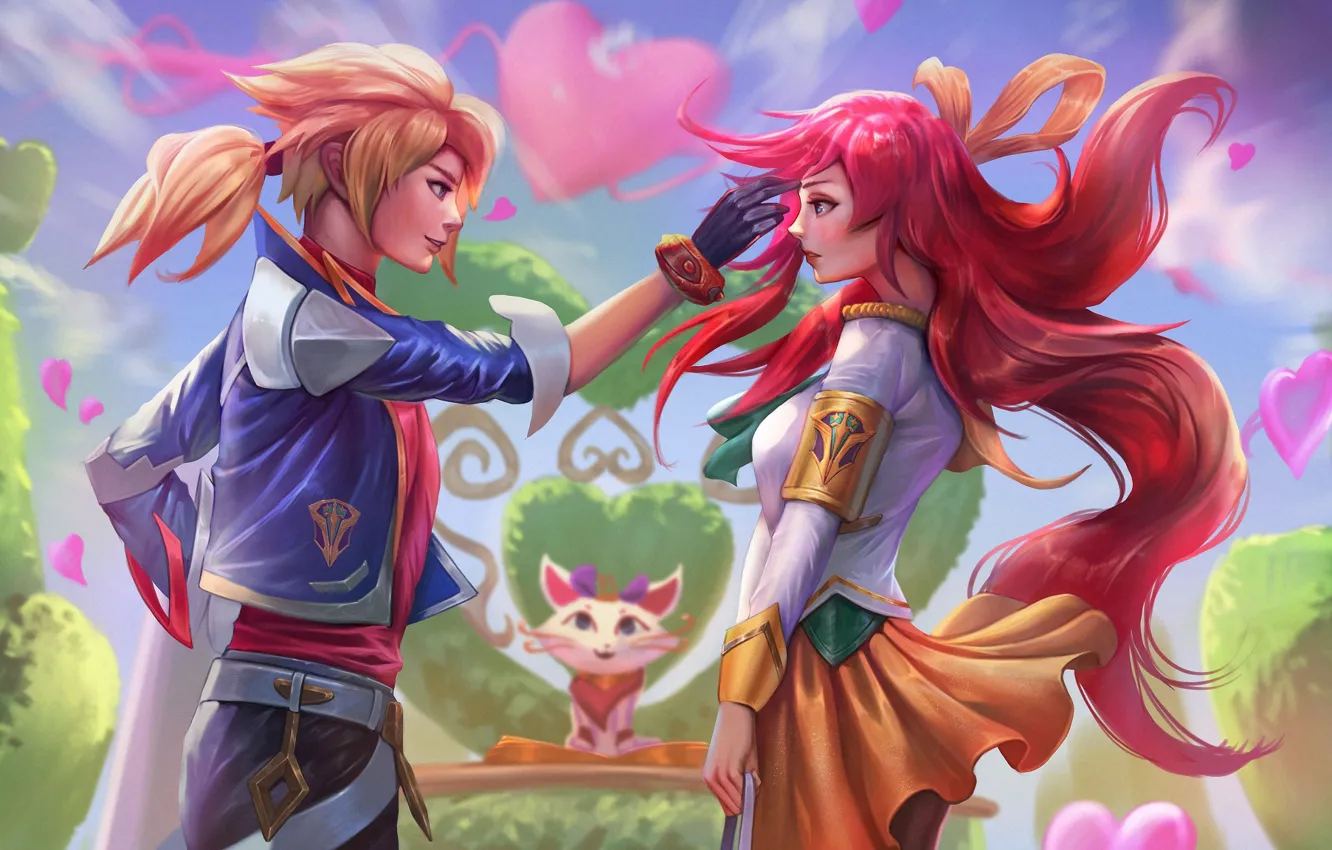 Wallpaper Lux, Fan Art, League Of Legends, Ezreal for mobile and ...