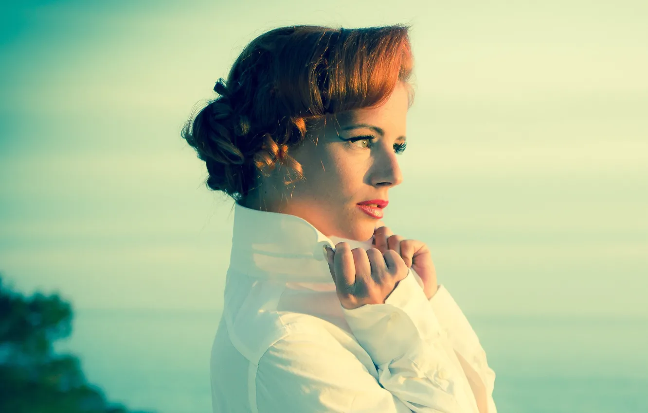 Wallpaper girl, redhead, Ariel, Ariel, redhead, Piper Fawn for mobile ...