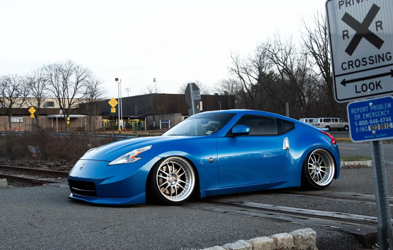 Wallpaper nissan, turbo, wheels, japan, blue, jdm, tuning, 370z for ...