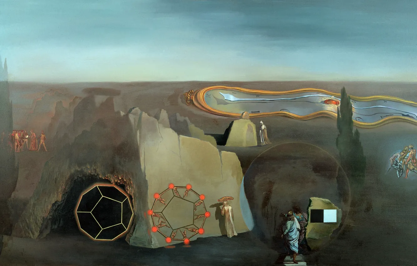 Wallpaper surrealism, picture, Salvador Dali, Salvador Dali, In Search ...