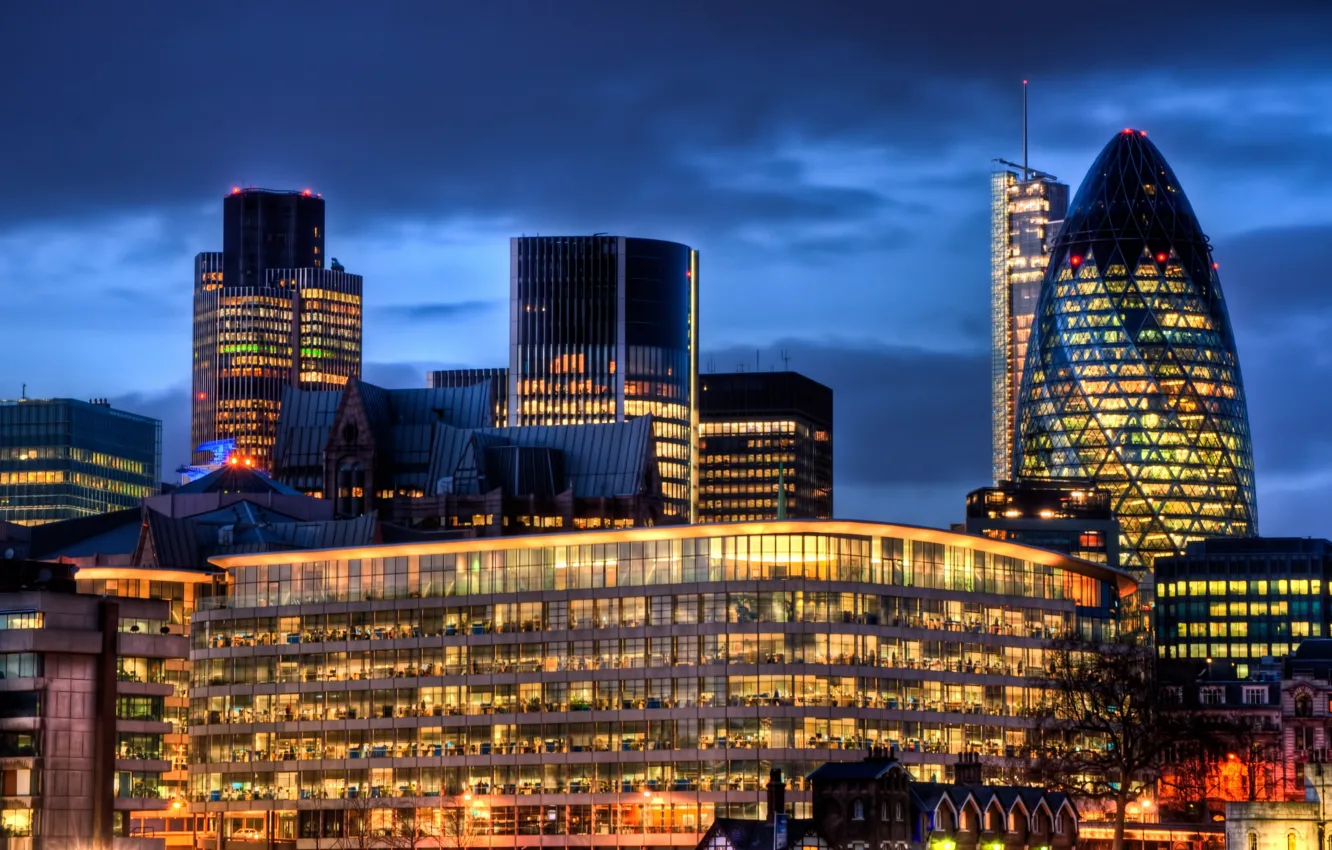 Wallpaper night, England, London, night, London, England for mobile and ...