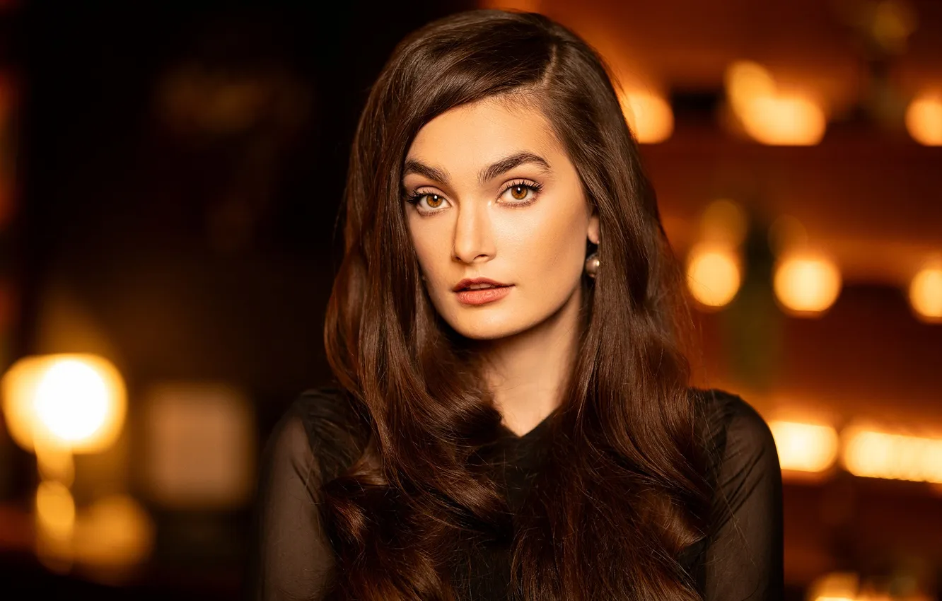 Wallpaper girl, sweetheart, model, Face, Wallpaper, Portrait, brown ...