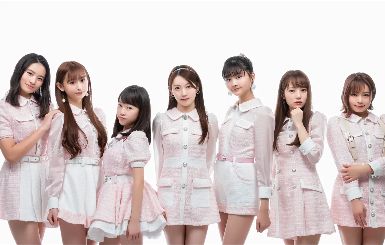 Wallpaper girls, Japanese women, group, seven, seven, beauty, group ...