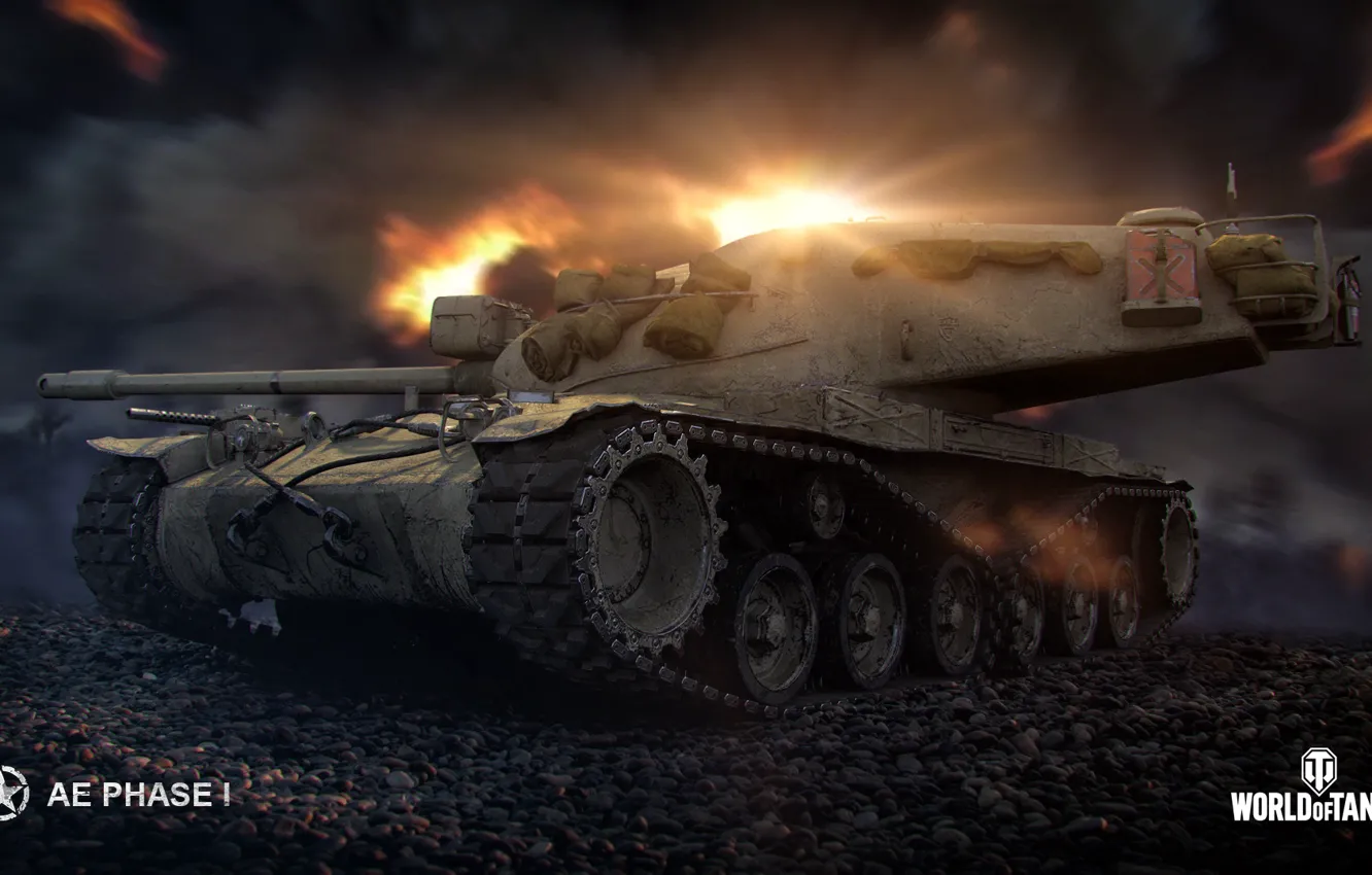 Wallpaper tank, World of Tanks, AE Phase I for mobile and desktop ...