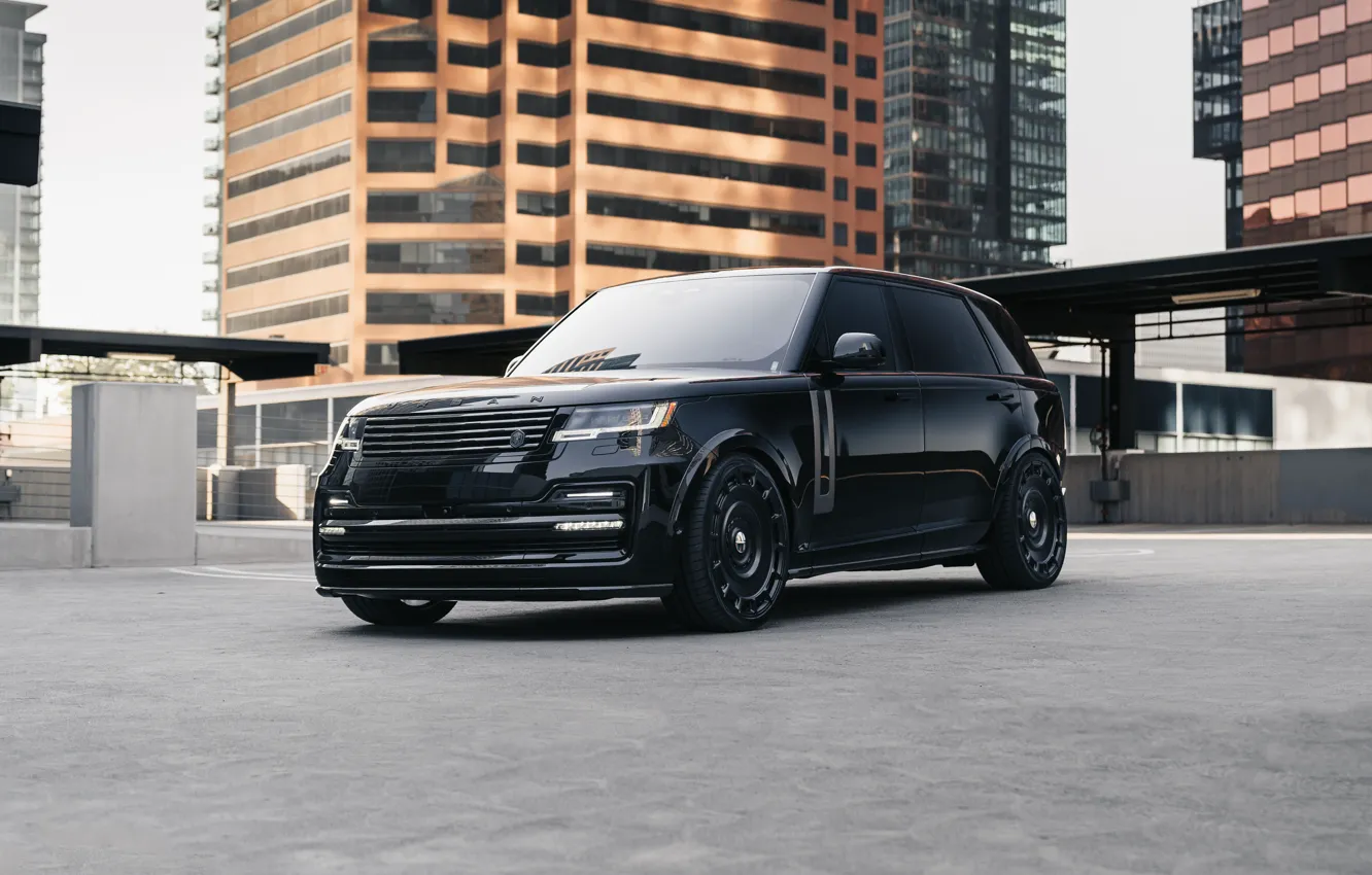 Wallpaper Range Rover, Black, Urban Automotive for mobile and desktop ...