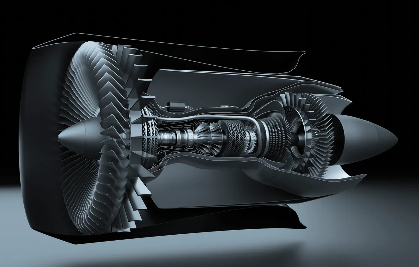 Wallpaper Neckline, Aviation jet engine, Jet Engine for mobile and ...