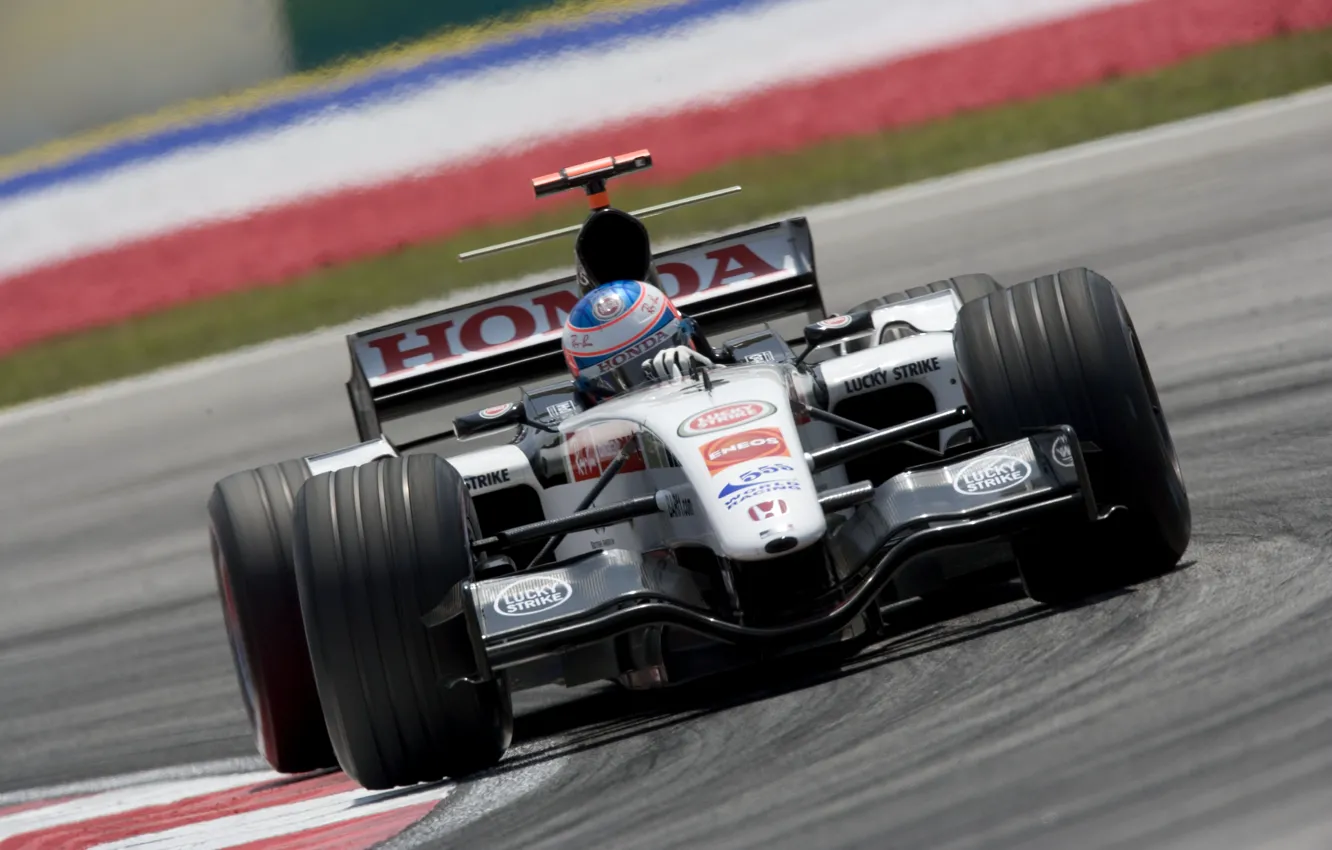 Wallpaper Race, Track, Formula-1, The car, Jenson Button, Jenson Button ...