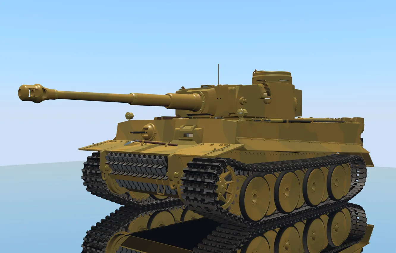 Wallpaper Tiger, Model, Tank, Technique, German, Tiger 131, Tiger 131 ...