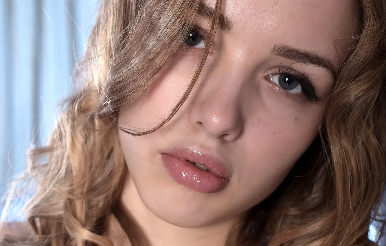 Wallpaper look, face, model, blonde, Maxa for mobile and desktop ...