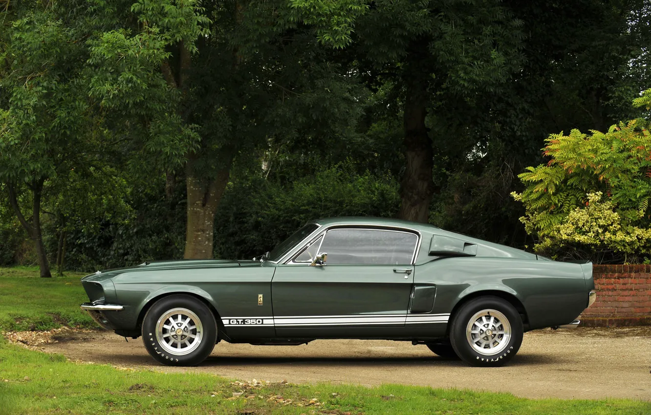 Wallpaper Ford Mustang, side view, 1967, Muscle Car, Shelby GT350 for ...