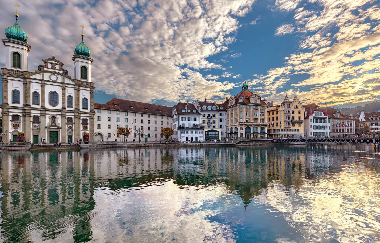 Wallpaper the city, architecture, Luzern for mobile and desktop ...