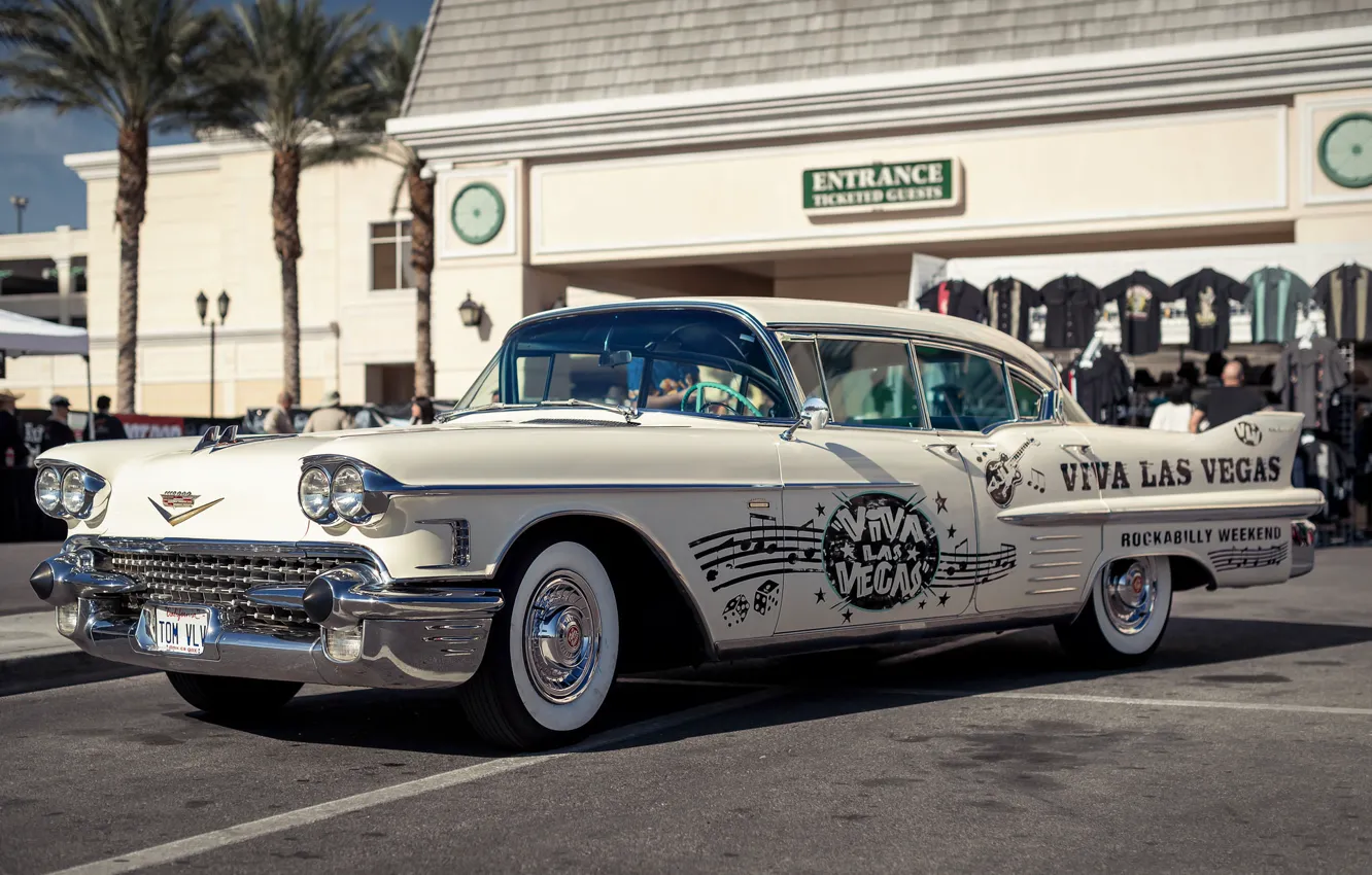 Wallpaper retro, 1958, Cadillac, classic images for desktop, section ...