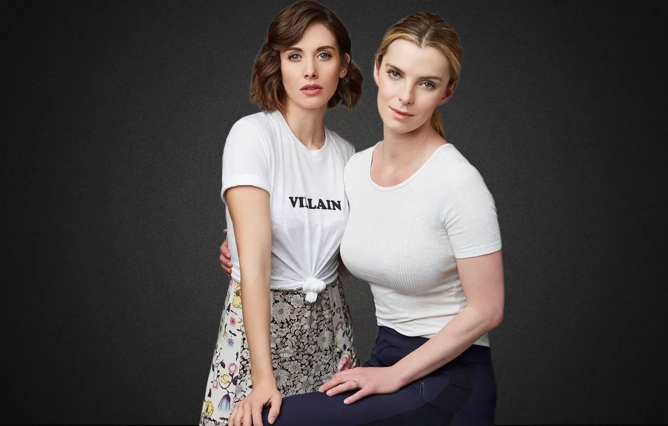 Wallpaper Shine, actress, t-shirt, the series, beautiful, Alison Brie ...