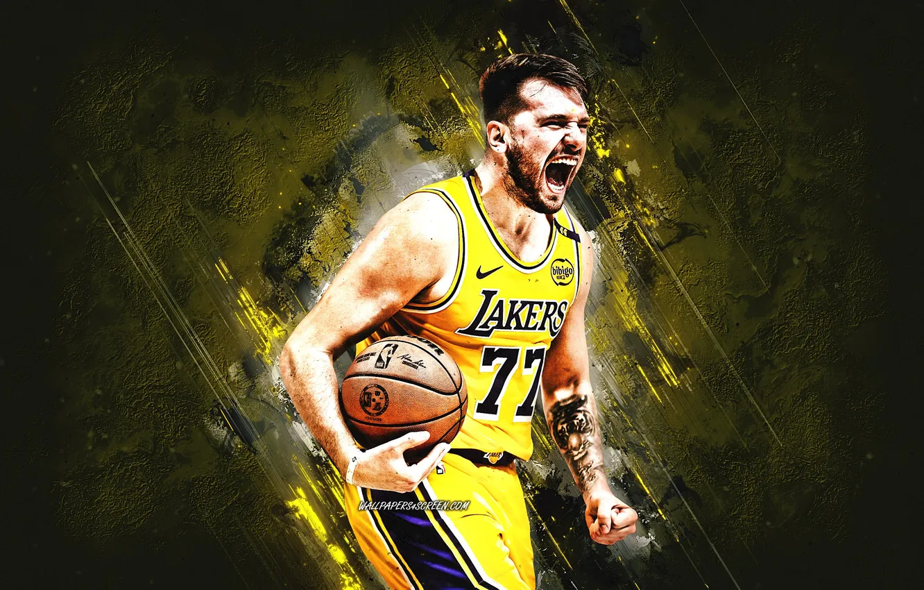 Wallpaper basketball, NBA, MVP, the lakers, Slovenia, Los Angeles Lakers, Super Star, Luka ...