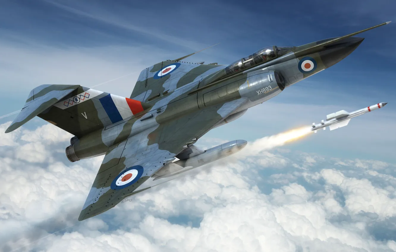 Wallpaper UK, fighter-interceptor, weatherproof, RAF, Adam Tooby ...
