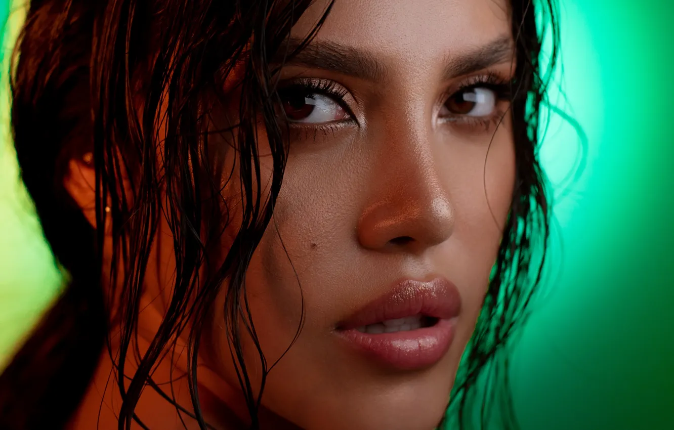 Wallpaper girl, sexy, eyes, smile, beautiful, figure, model, pretty for mobile and desktop ...