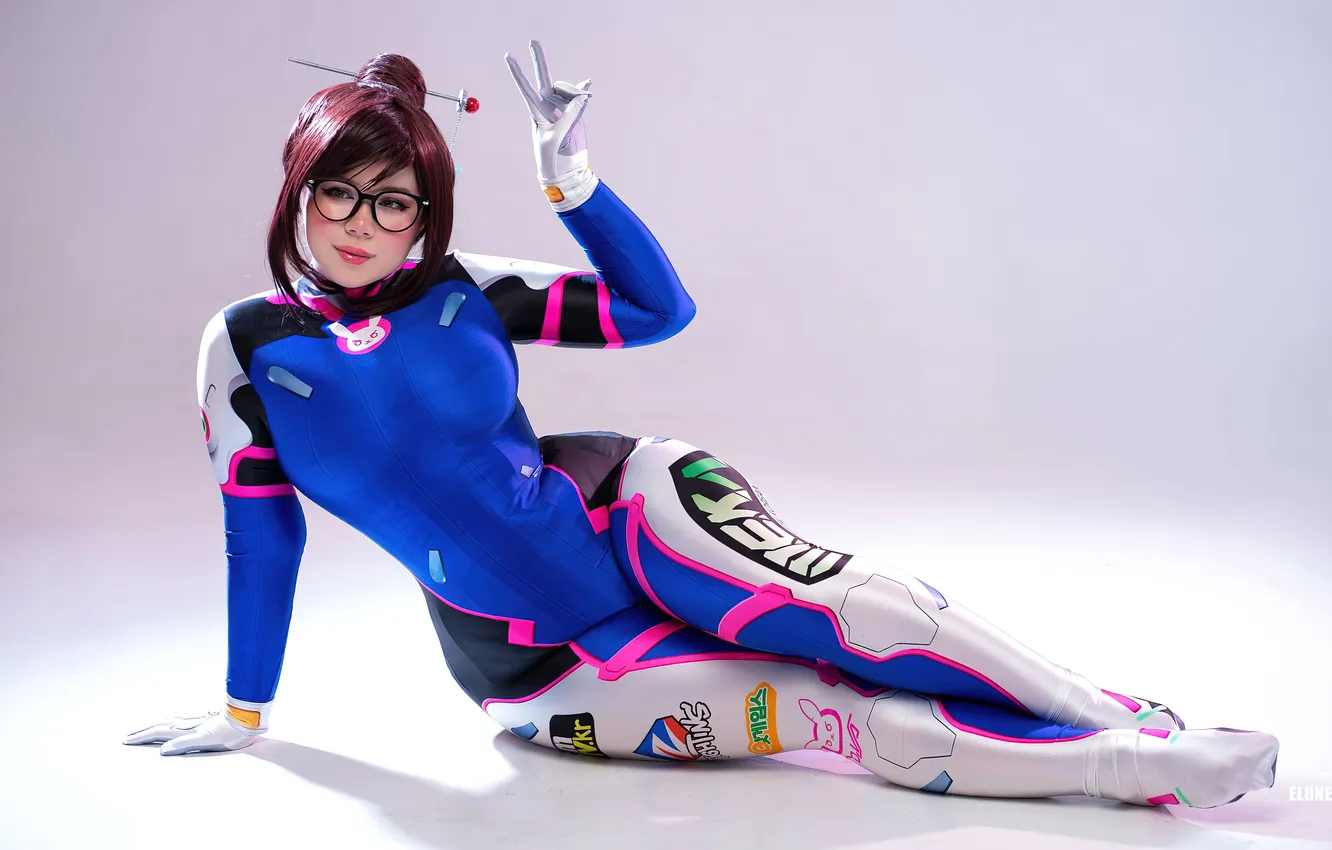 Wallpaper women, cosplay, Overwatch, D.Va (Overwatch), thick body ...