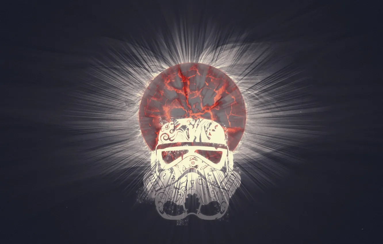 Wallpaper the explosion, fiction, planet, Star Wars, attack, Star wars ...