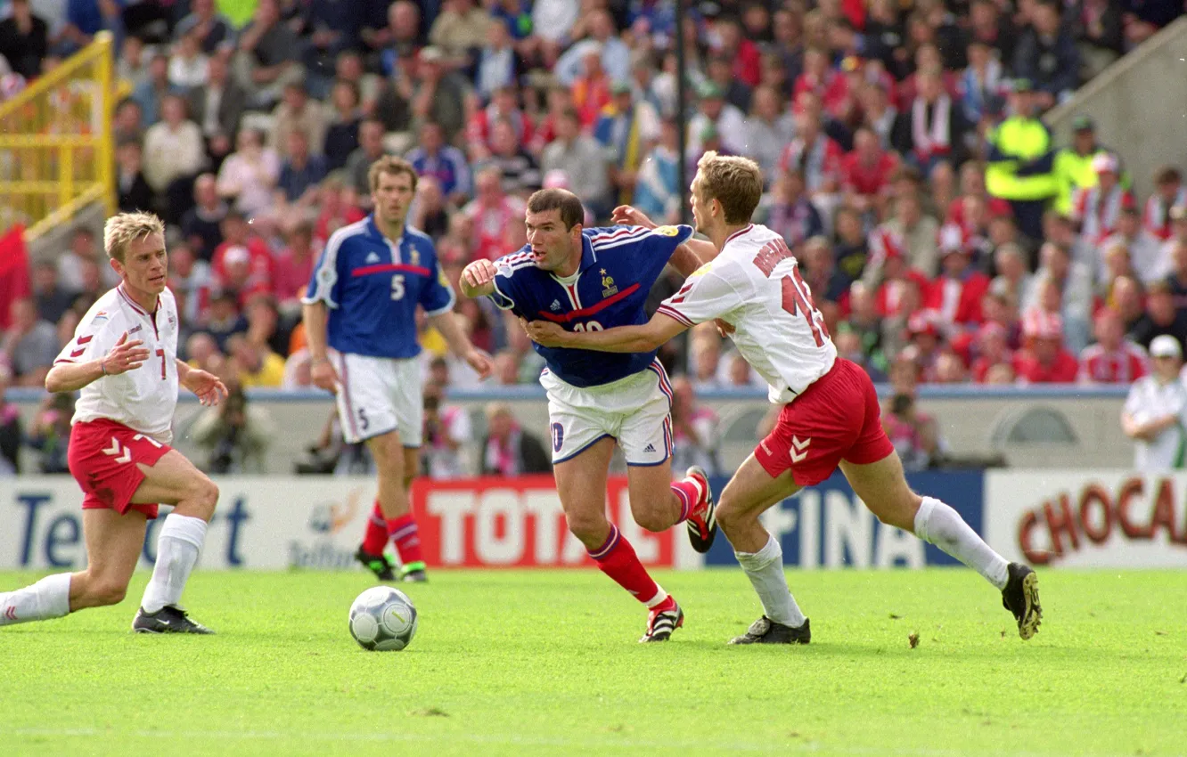 Wallpaper France, Sport, Football, Euro, 2000, Legend, Zinedine Zidane ...