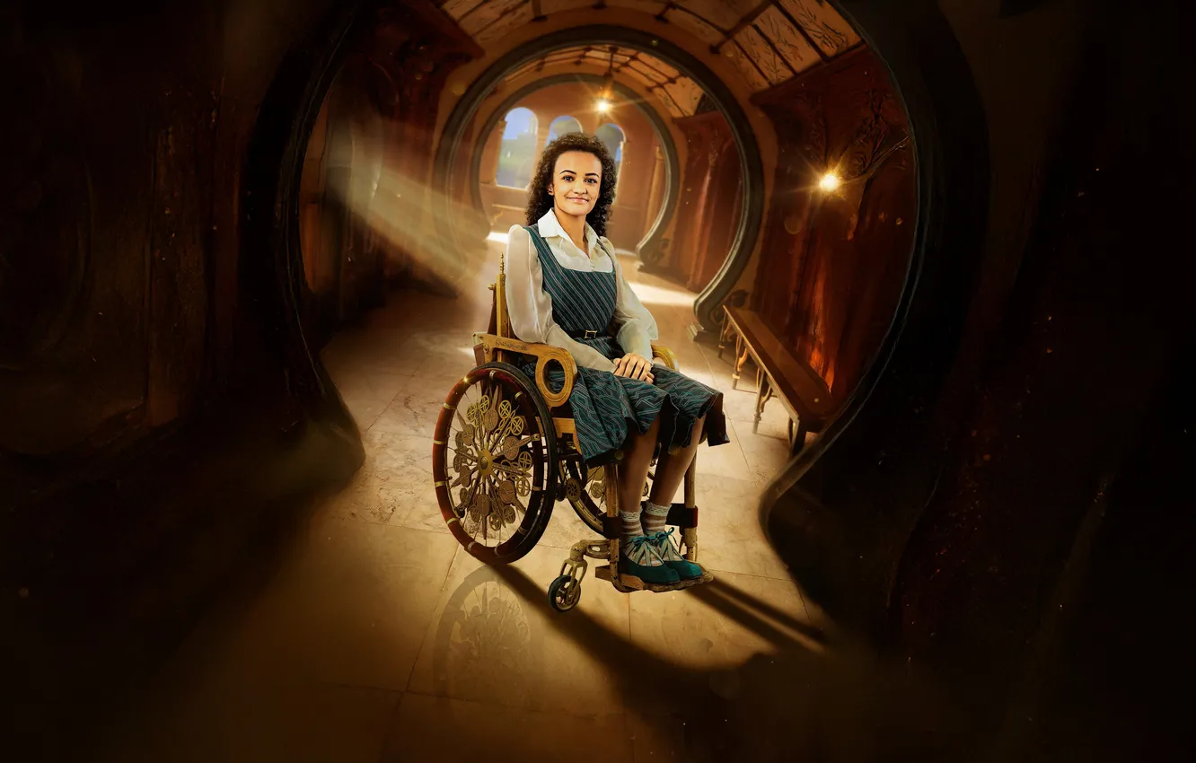 Wallpaper girl, wheelchair, Wicked: Part One, Evil: Part One for mobile ...