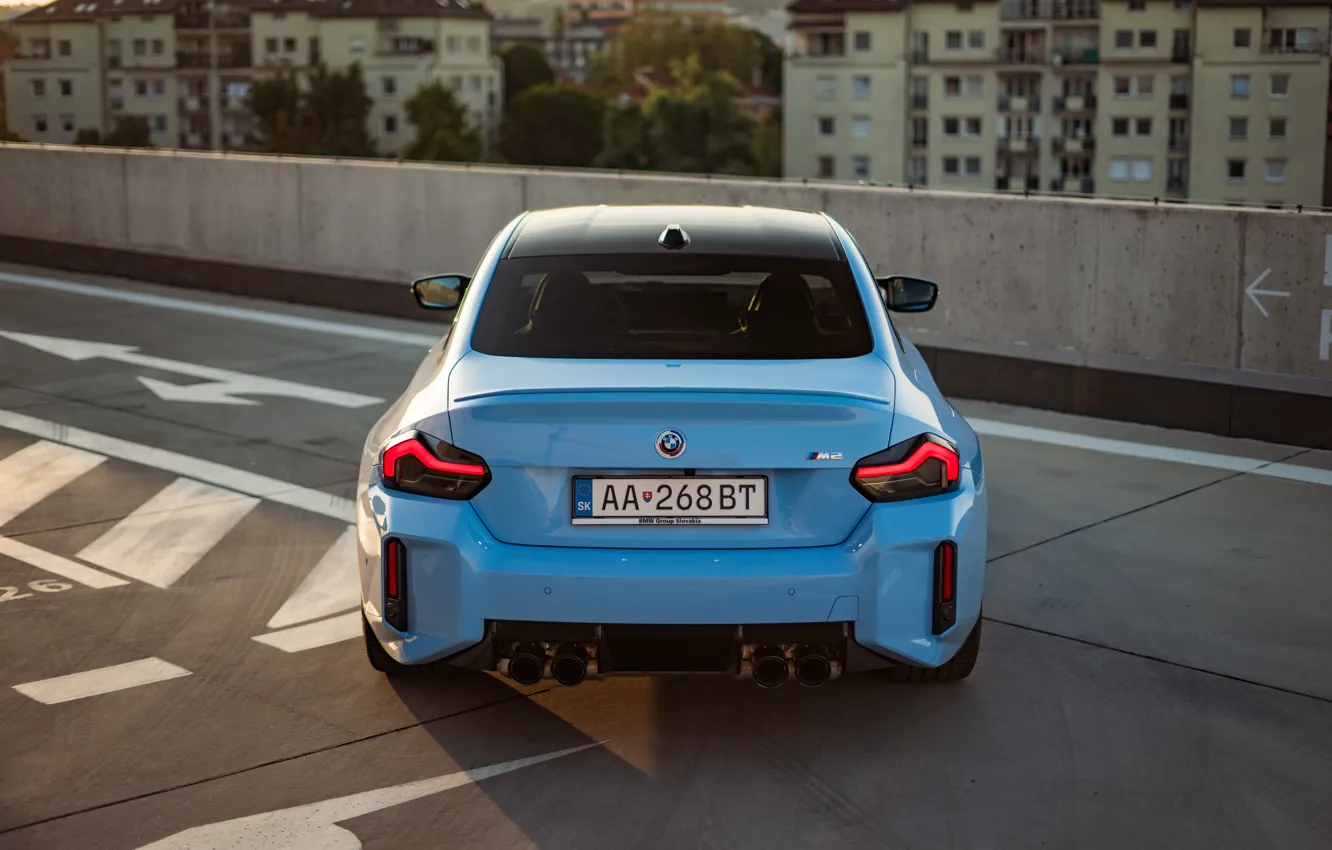 Wallpaper BMW, rear, M2, G87, 🤢, BMW M2 AT for mobile and desktop ...