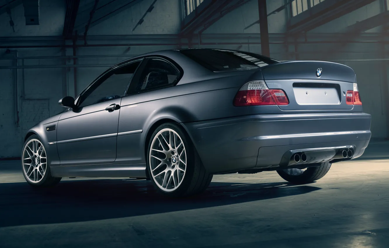 Wallpaper BMW, E46, rear view, M3, BMW M3 CSL images for desktop ...