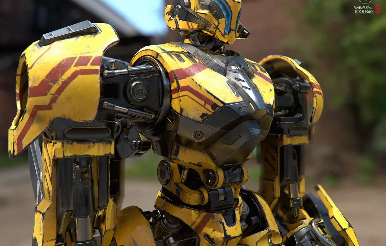 Wallpaper Concept, robot, PANZER MECH for mobile and desktop, section ...