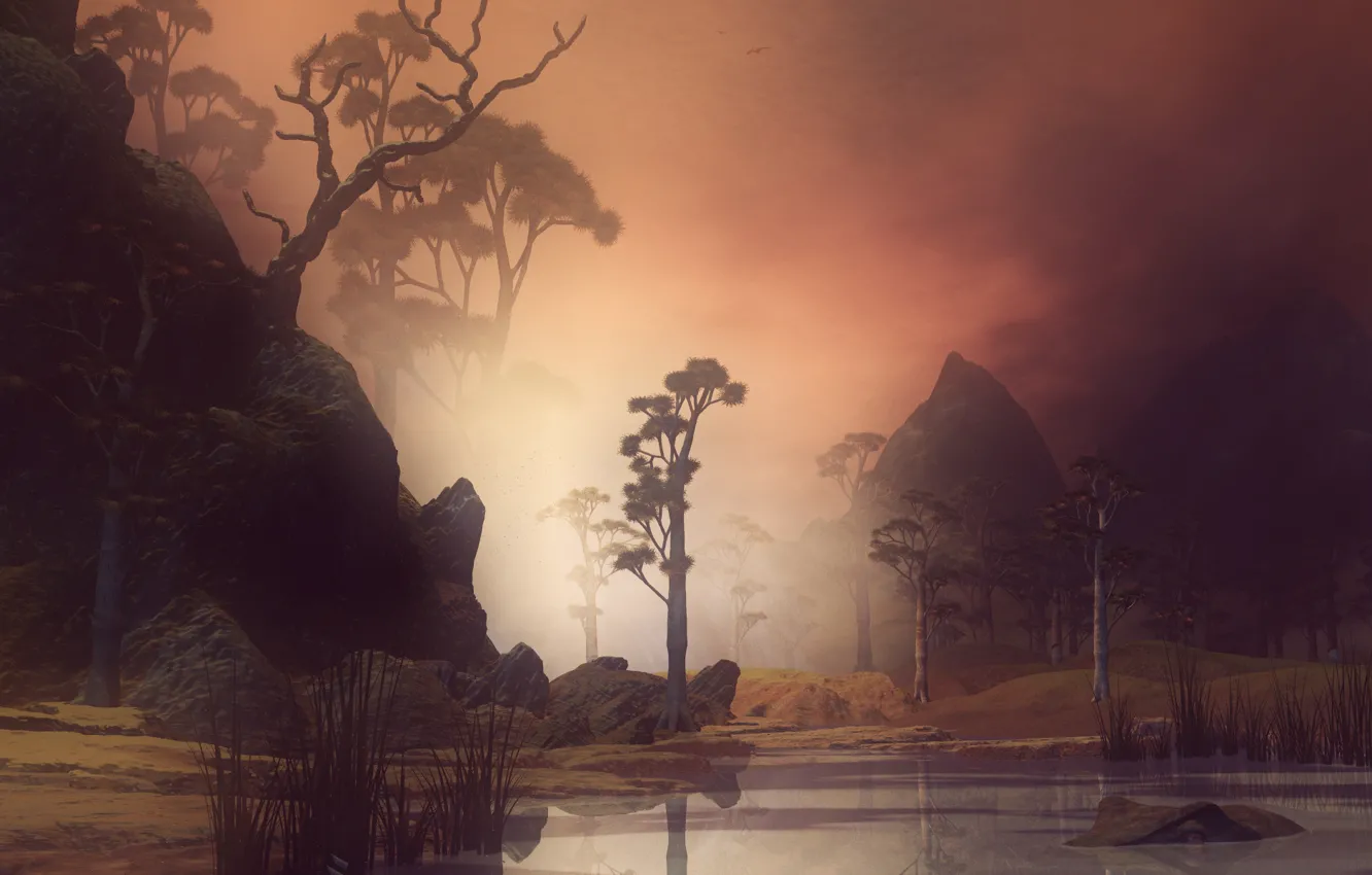 Wallpaper nature, figure, graphics for mobile and desktop, section ...