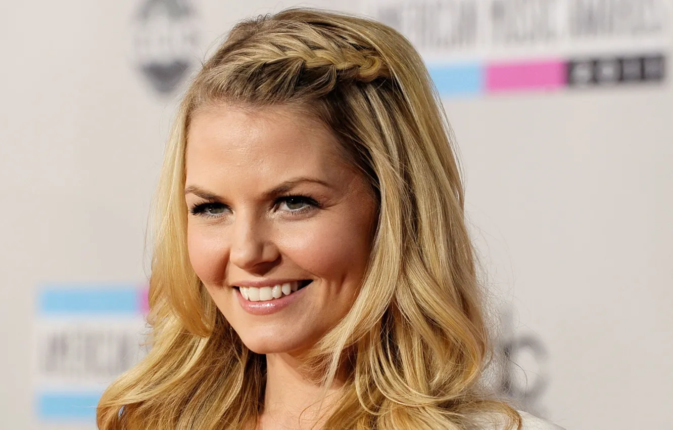 Wallpaper look, smile, portrait, makeup, actress, Jennifer Morrison ...