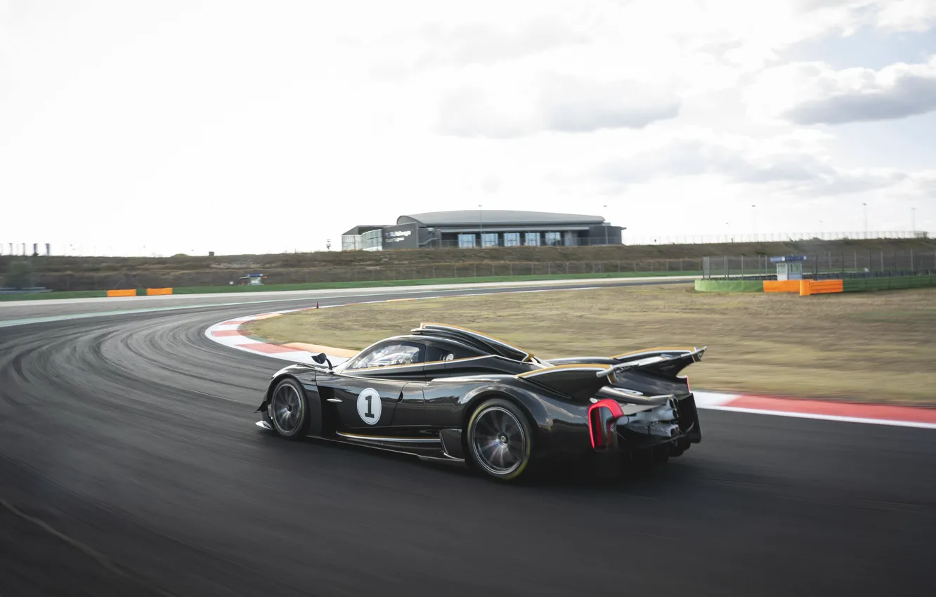 Wallpaper speed, track, Pagani, racing track, hypercar, To huayr ...