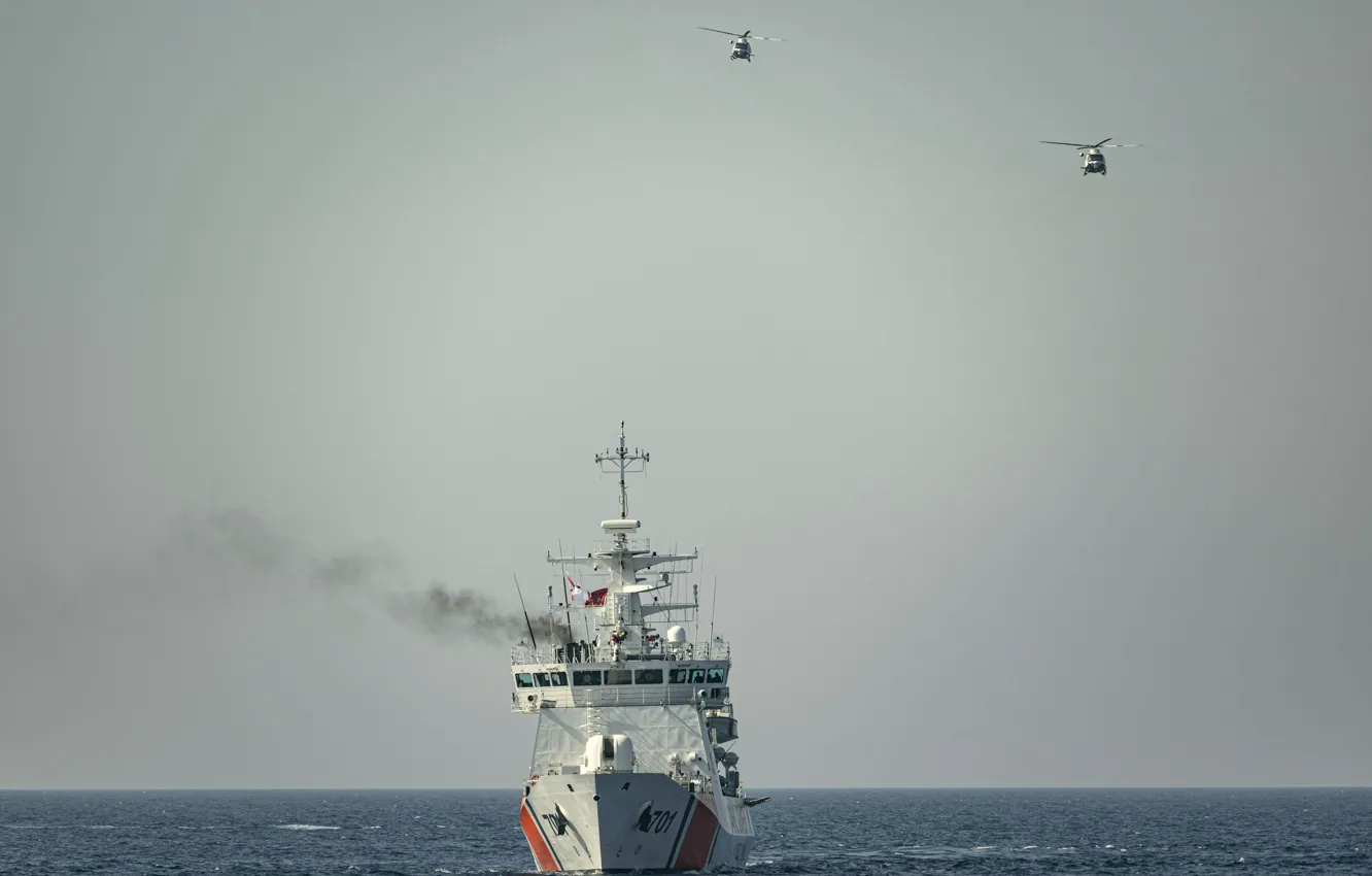 Wallpaper Turkey, the coast guard, patrol ship, DOST 701 for mobile and ...