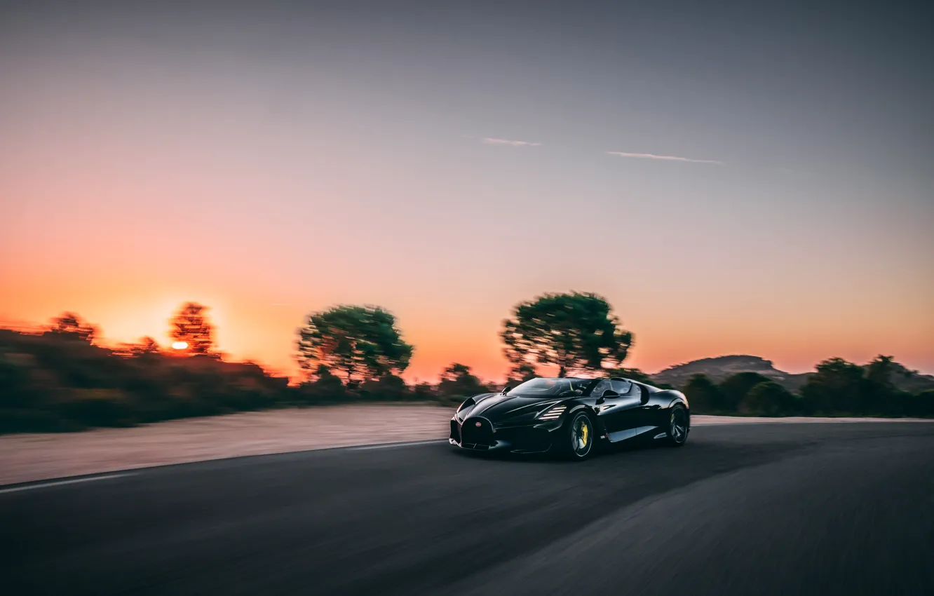 Wallpaper car, Bugatti, sky, speed, W16 Mistral, Bugatti W16 Mistral ...