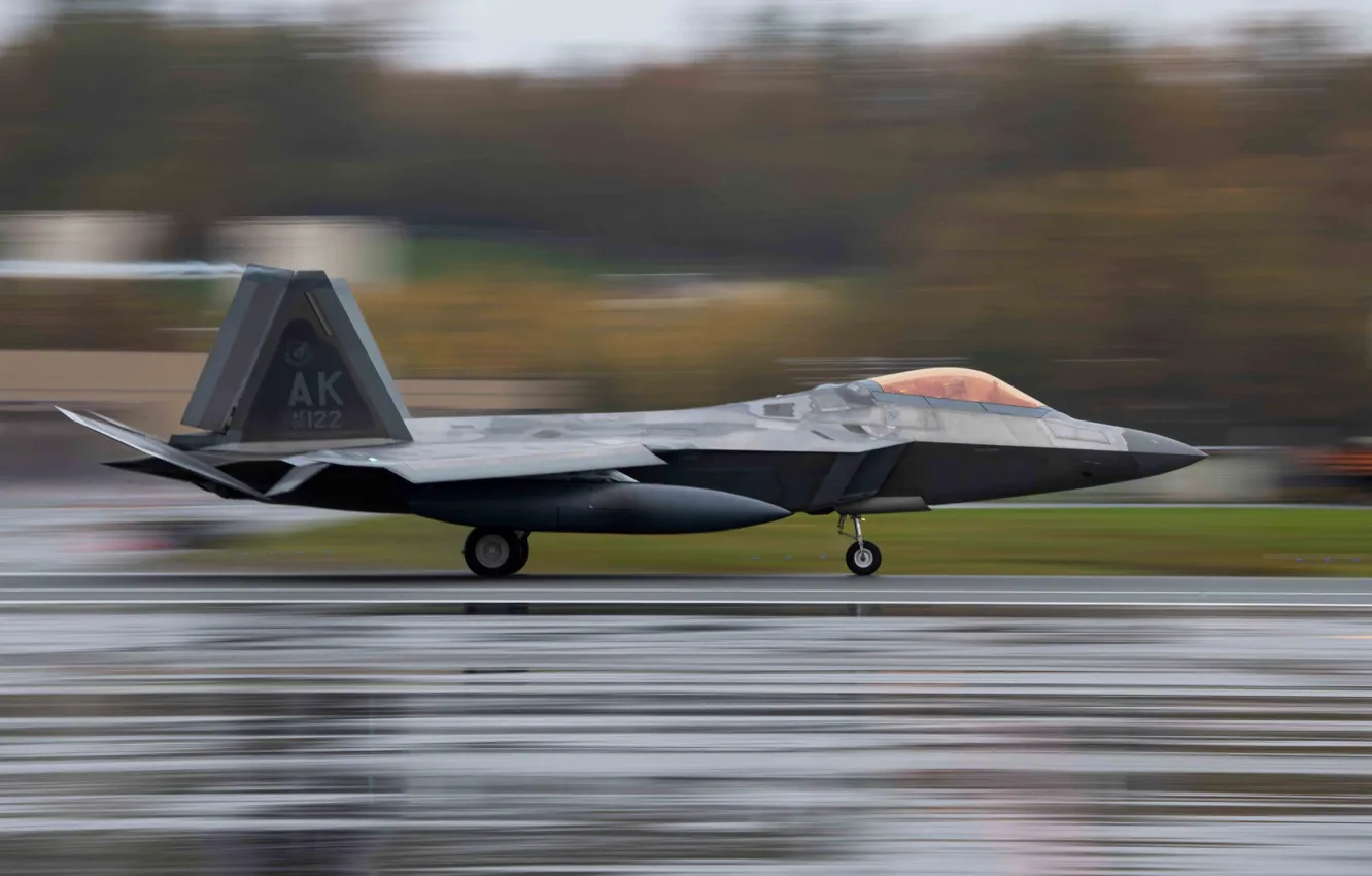 Wallpaper UNITED STATES AIR FORCE, multi-purpose fighter of the fifth ...