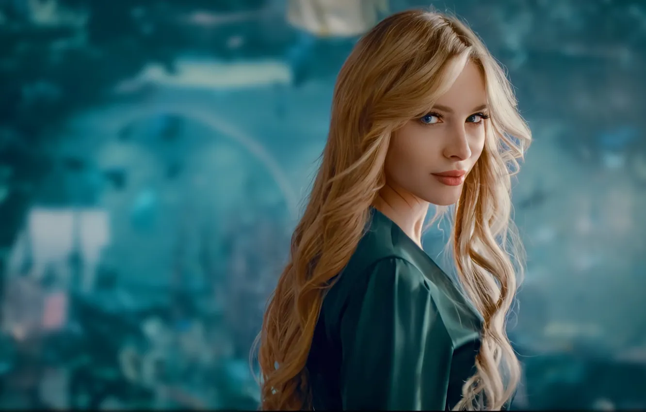 Wallpaper girl, eyes, model, pretty, face, singer, artist, blonde for ...