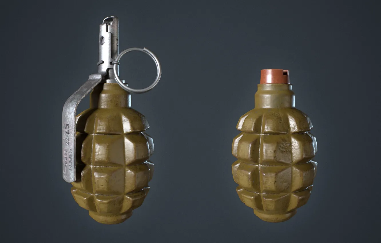 Wallpaper USSR, Defensive grenade, F-1, Hand grenade for mobile and ...