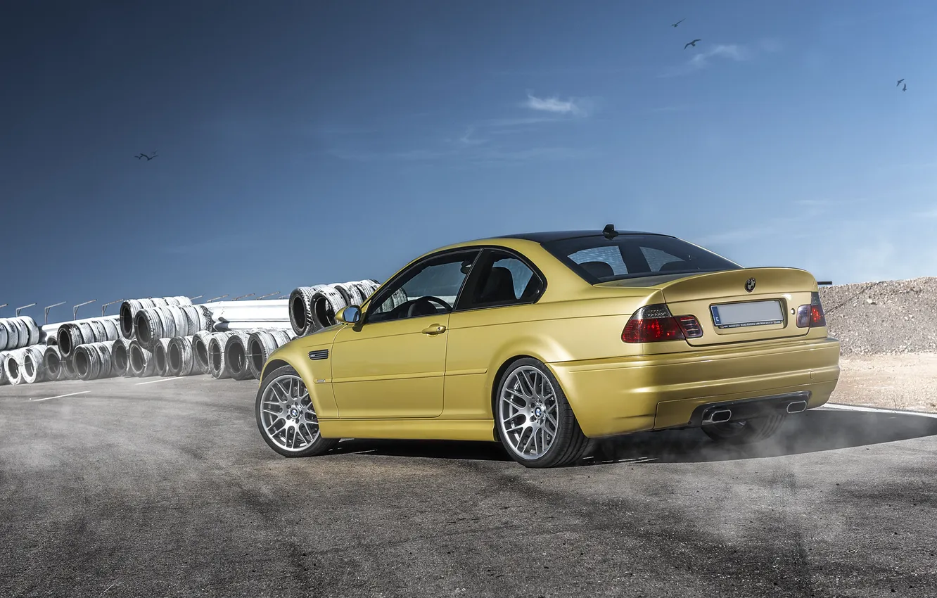 Wallpaper BMW, BMW, gold, gold, E46 for mobile and desktop, section ...