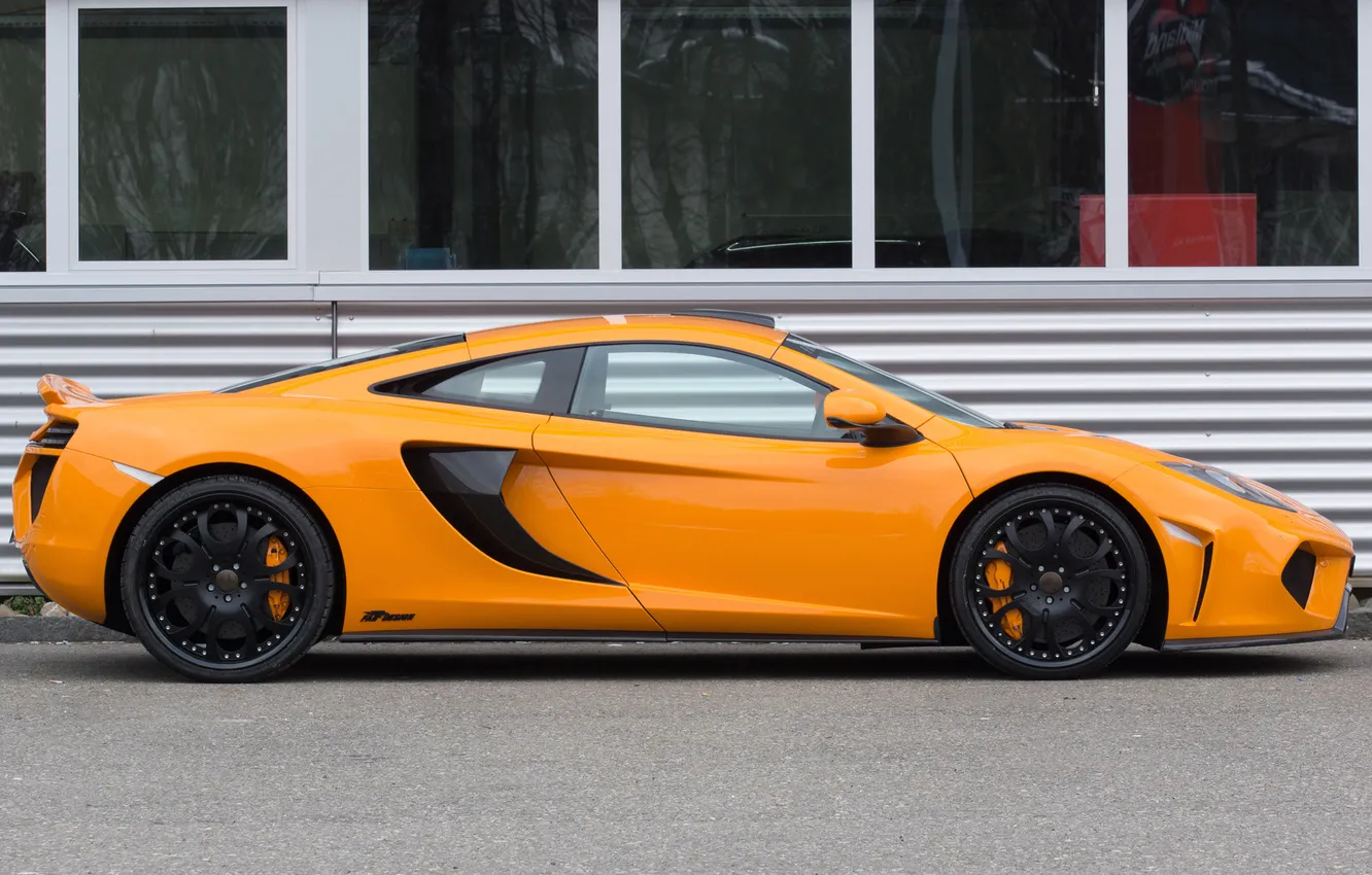 Wallpaper McLaren, supercar, side view, MP4-12C, FAB Design for mobile ...